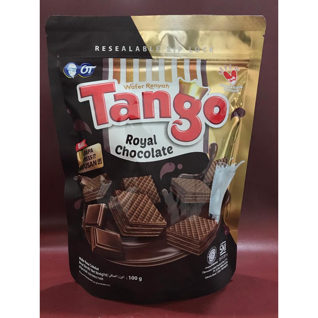 Jual Tango Wafer Royal Chocolate 100g - Wafer Coklat Tango Sharing Pack ...