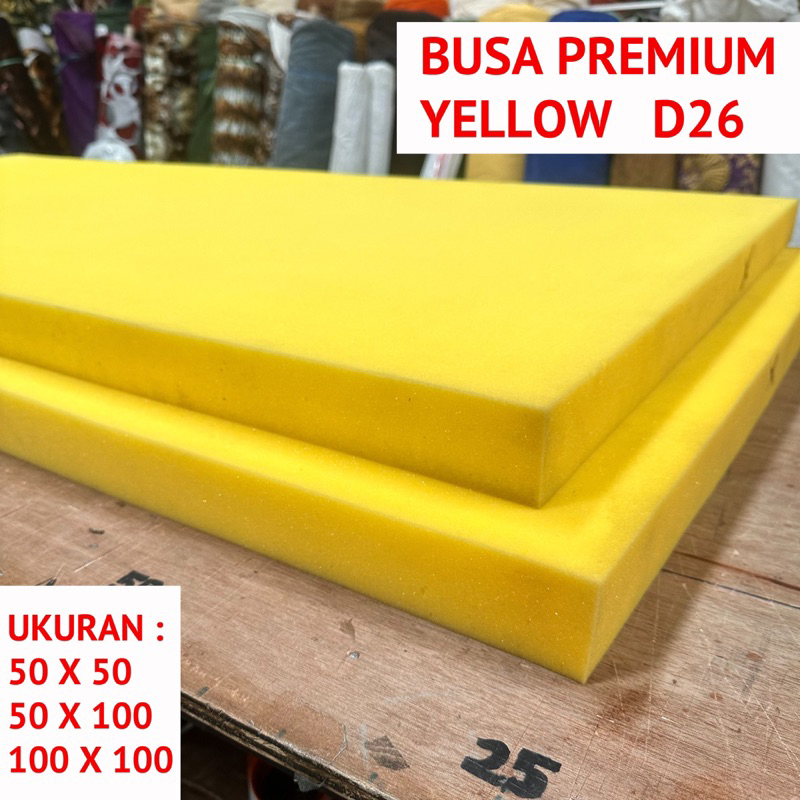 Jual Busa Refill Alas Duduk Busa Serbaguna Yellow | Shopee Indonesia
