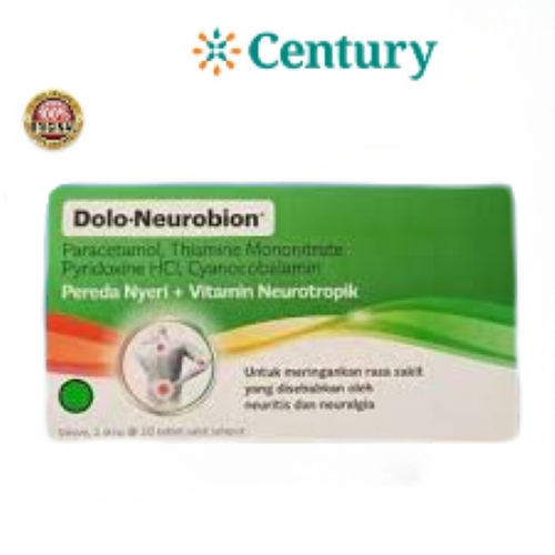 Jual DOLO NEUROBION DRAGEE 1 STRIP / VITAMIN B KOMPLEKS / VIT B/B ...