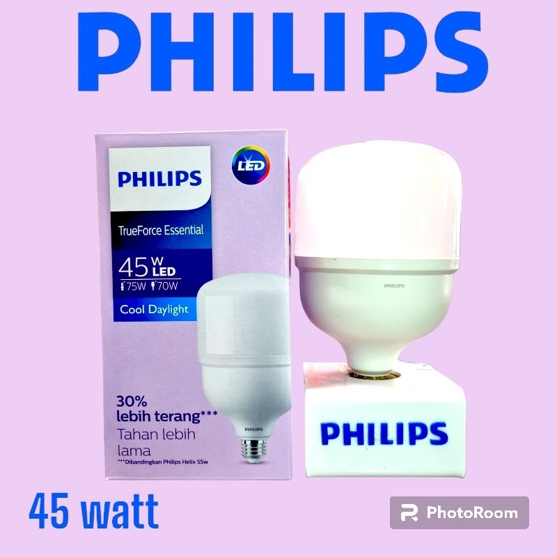 Jual Lampu philips Hemat energi 45 watt garansi 1 tahun | Shopee Indonesia