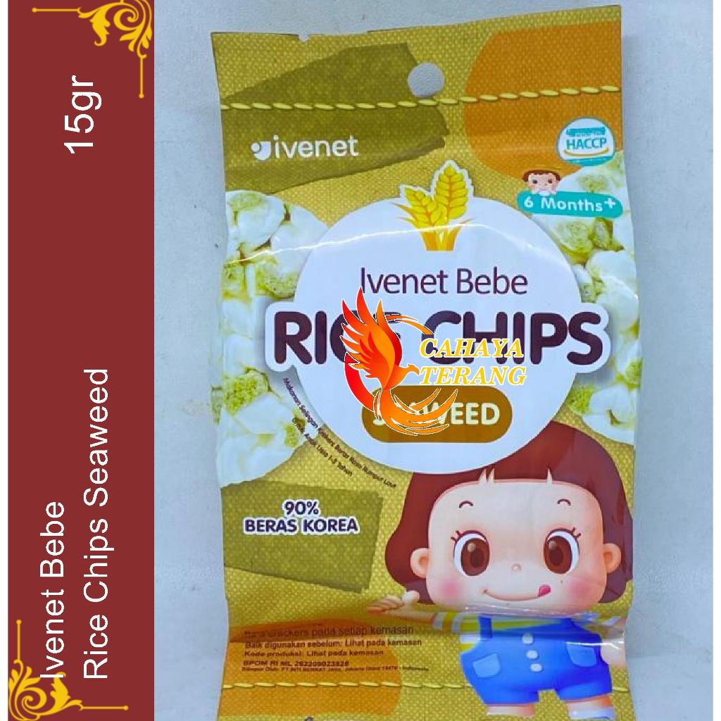 Jual Ivenet Bebe Rice Chips Seaweed 15gr Snack Bayi Crackers Rumput ...