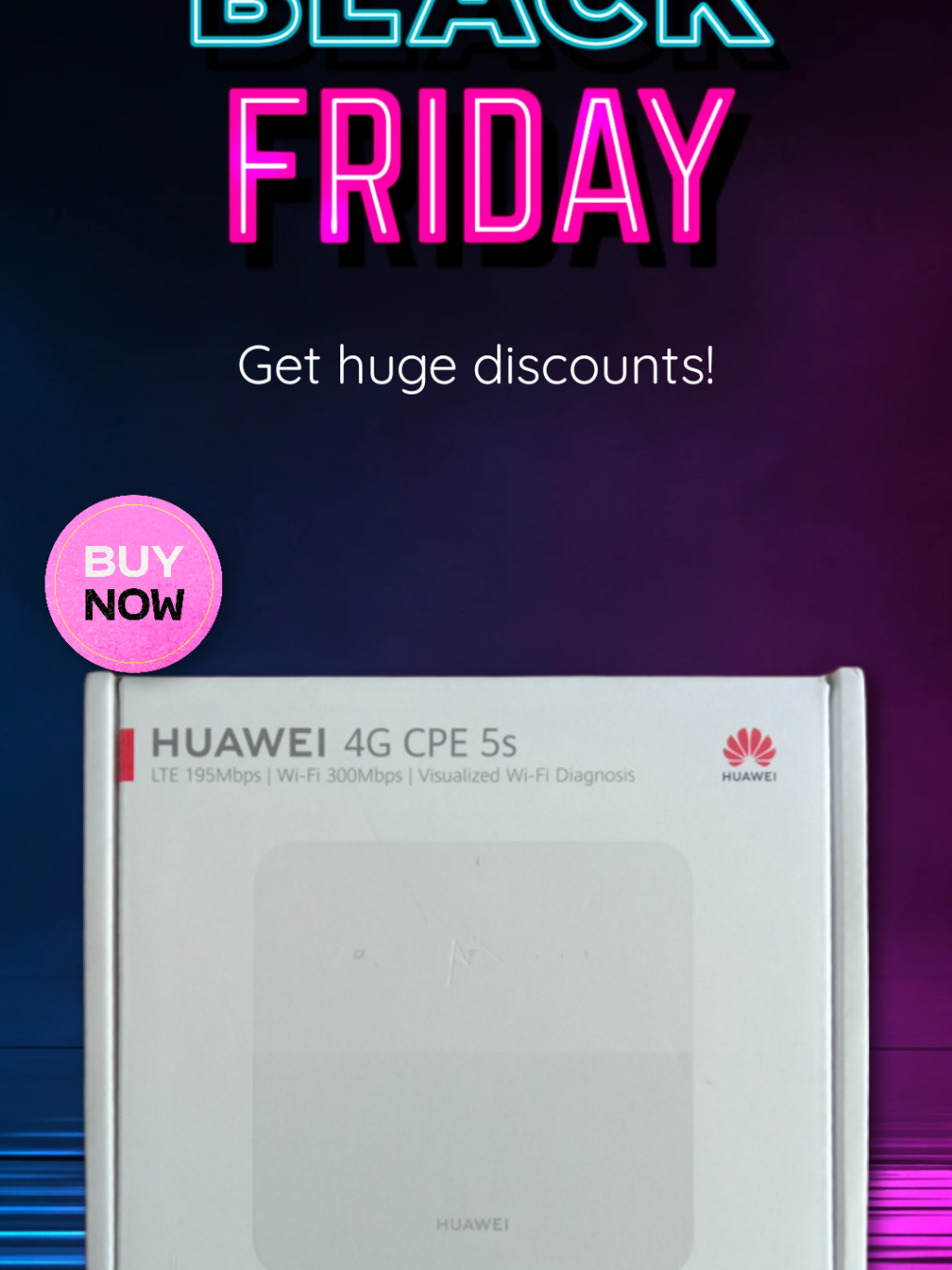 Jual Huawei B320-923 4G CPE 5s Modem WiFi 4G LTE UL 195Mbps Wifi DL ...