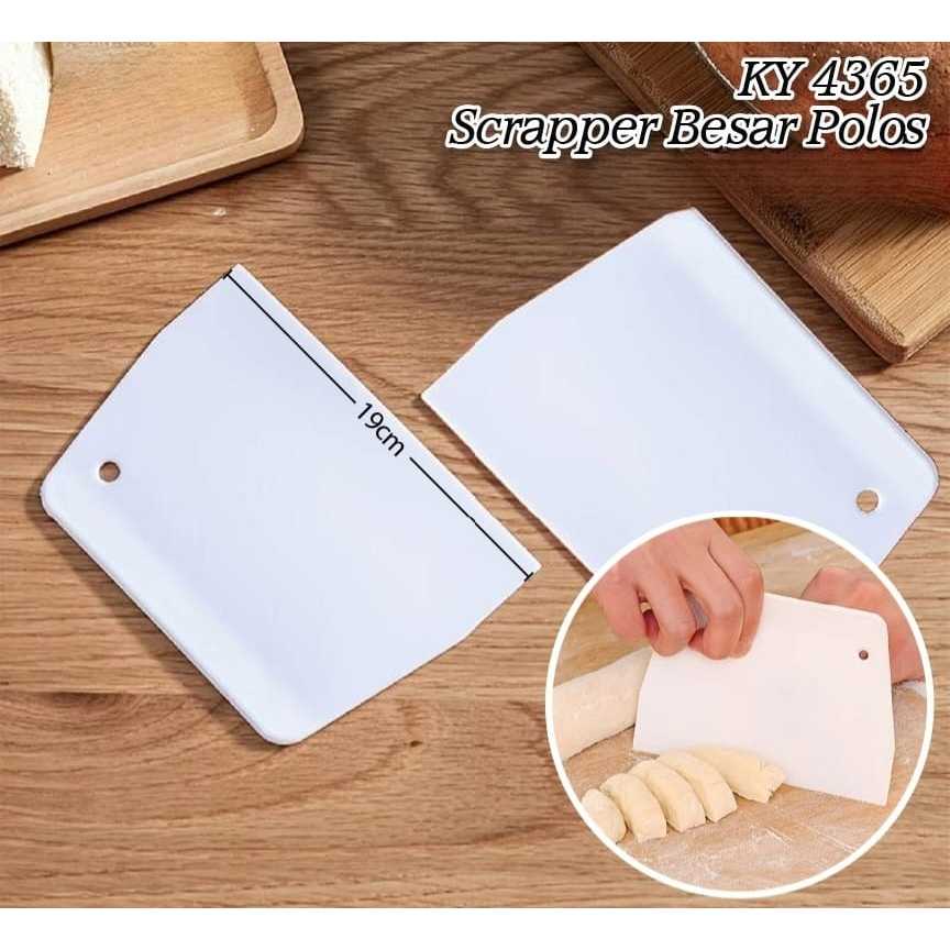 Jual Alat Pemotong Dan Pengangkat Adonan Kue KY 4365 Scrapper Besar ...