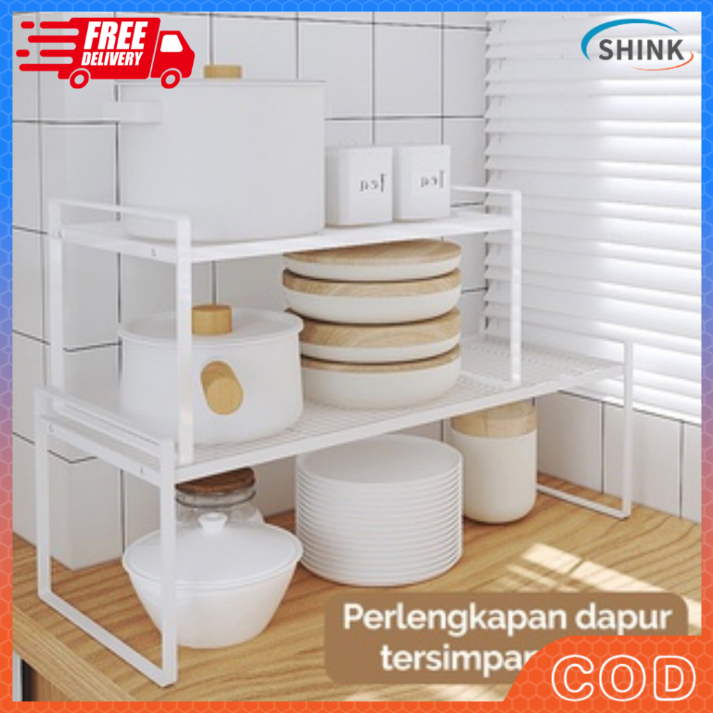 Jual SHINK TOKO Rak Panci Rak Bumbu Rak Bawah Wastafel Rak Kabinet Rak ...