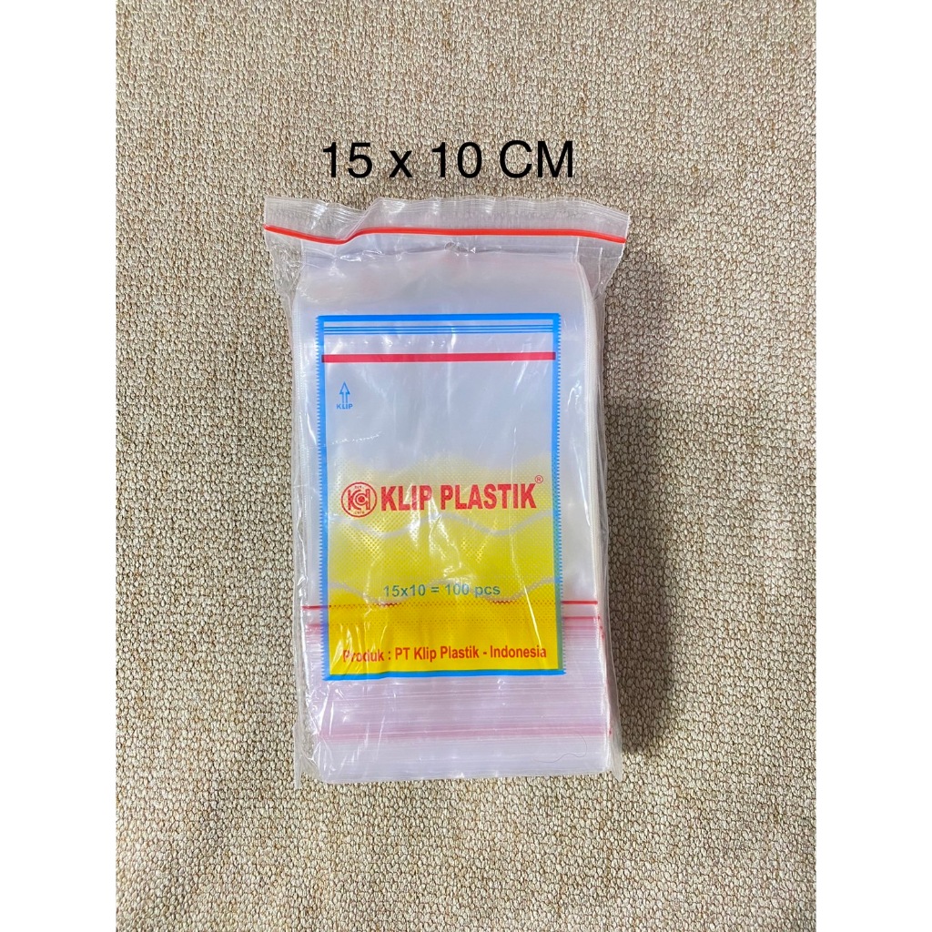 Jual Plastik Klip / Plastik Ziplock isi 100 pcs (Per Pack) | Shopee ...