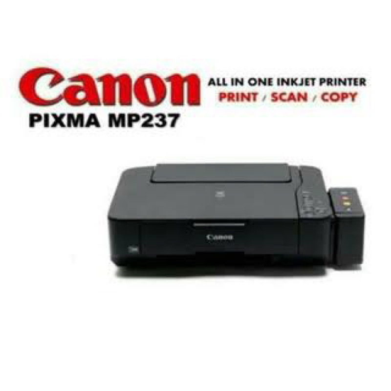 Jual printer canon pixma mp237 second fotocopy print scan | Shopee ...