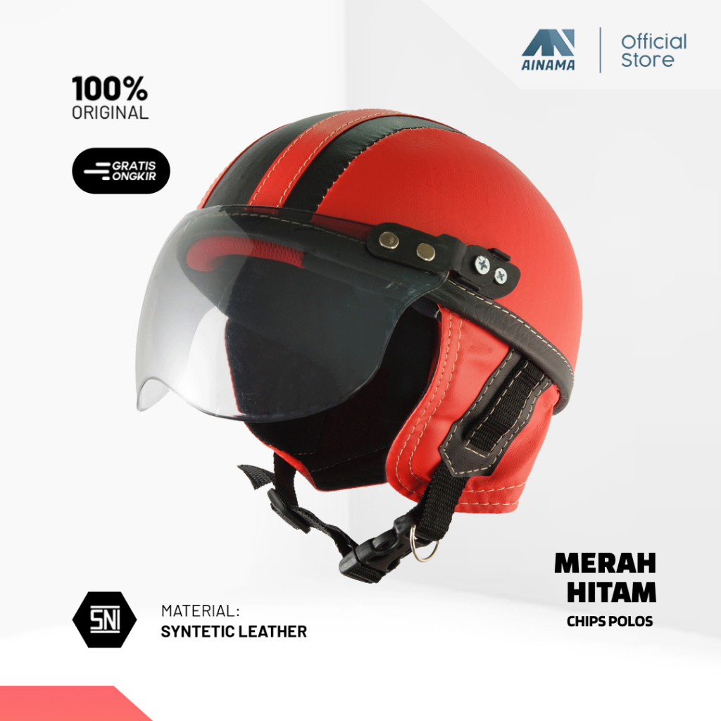 Jual HELM ANAK LAKI LAKI PEREMPUAN 1 - 5 TAHUN MODEL CHIPS KULIT ...