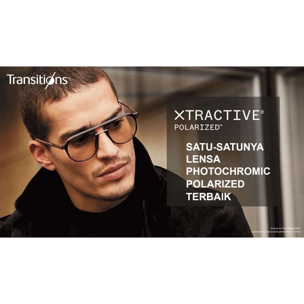Jual ESSILOR SV Transition Photocromic Xtractive Polarized (RX ...