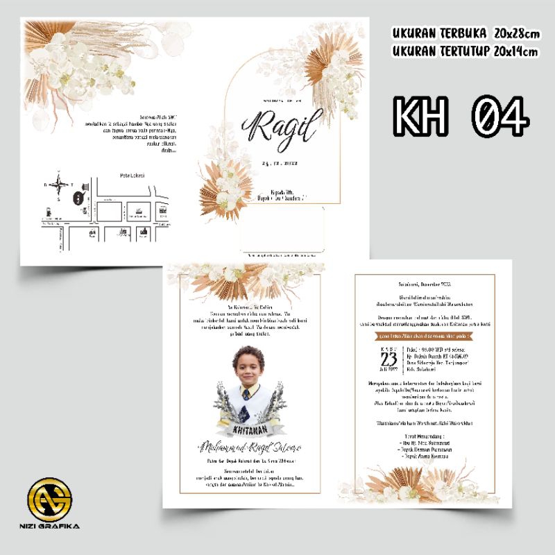 Jual Undangan Khitanan/Sunatan | Shopee Indonesia