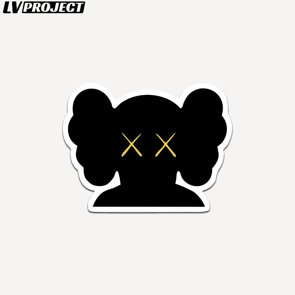 Jual Sticker Brand Aesthetic Hypebeast Tahan Air Stiker Kaws Hp Laptop ...