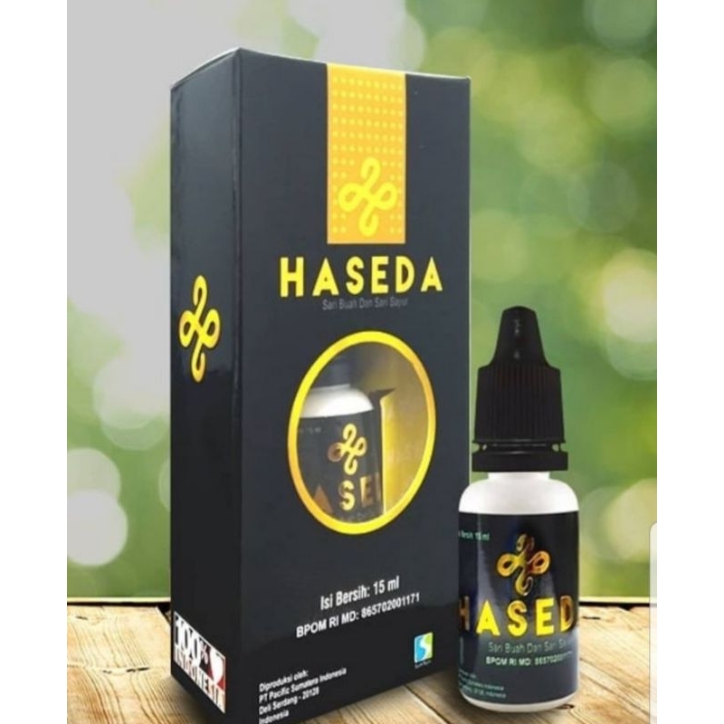 Jual HASEDA OBAT HERBAL TETES EKSTRAK BUAH DAN SAYUR 15 ML. | Shopee ...