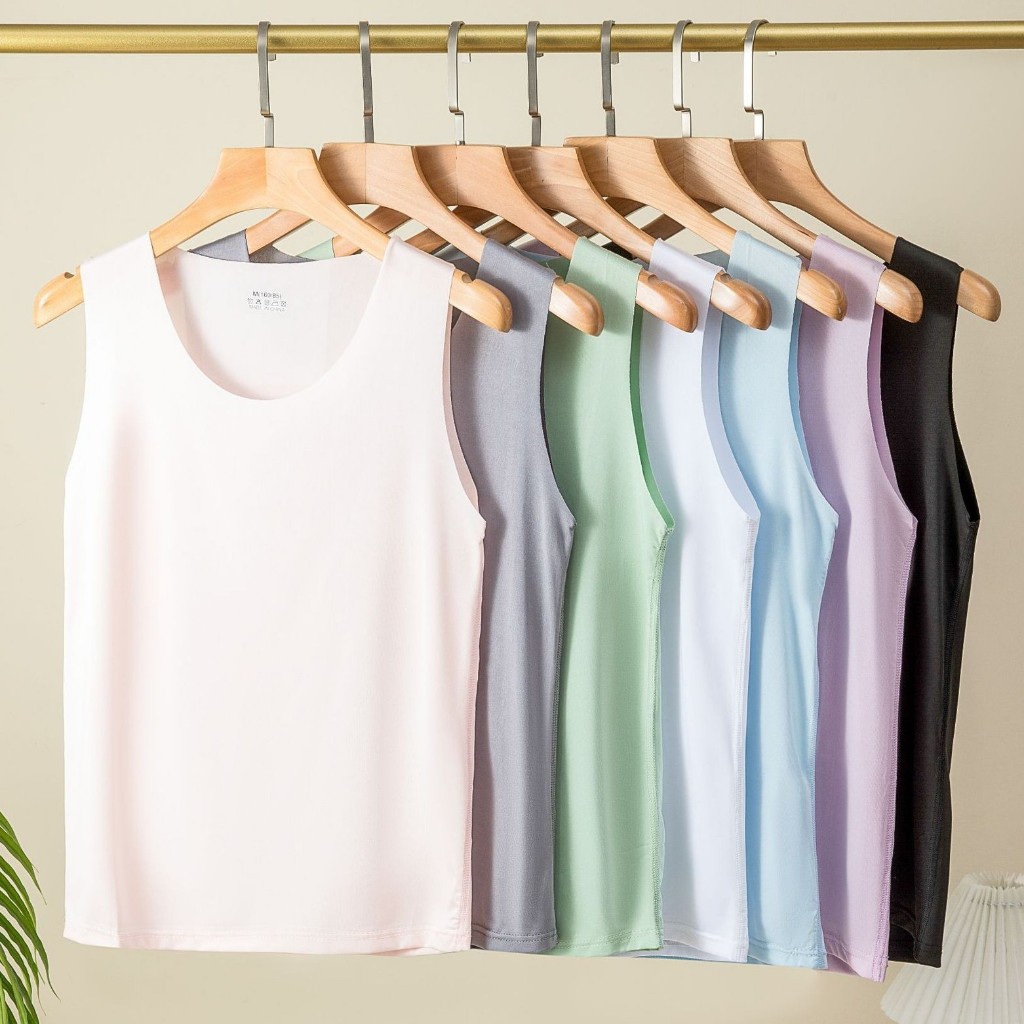 Jual Kaos Dalam Tank Top Singlet Wanita Ice Silk Cool KS001 | Shopee ...