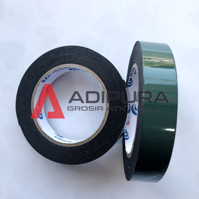 Jual (1 Pcs) Double Tape FOAM HIJAU ORLEE 24 MM x 5 Y | Shopee Indonesia