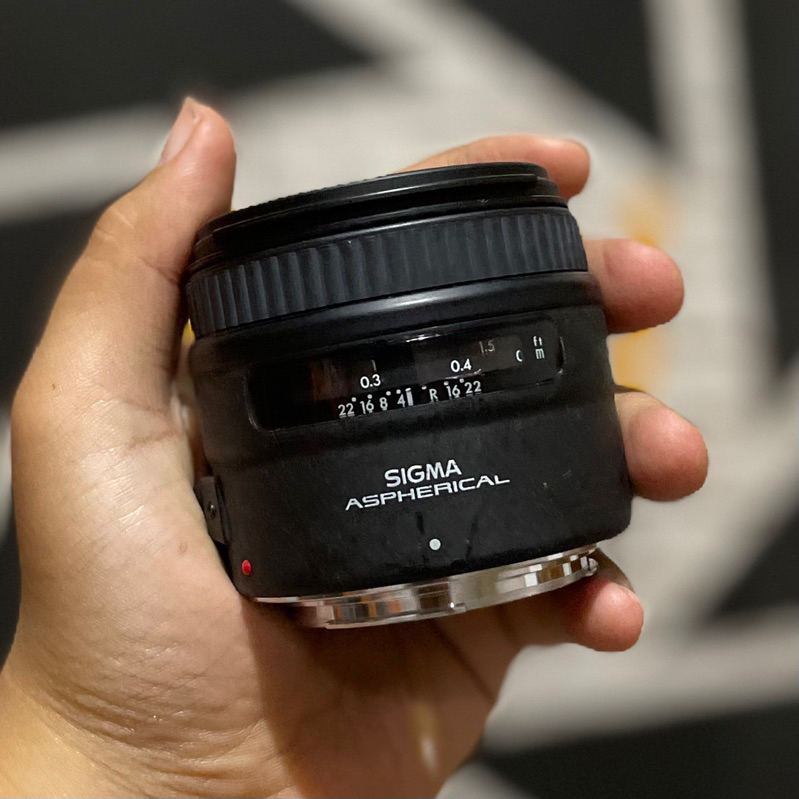 Jual LENSA RARE SIGMA AF 28mm F1.8 II ASPHERICAL LENGKAP MULUS SEKALI ...
