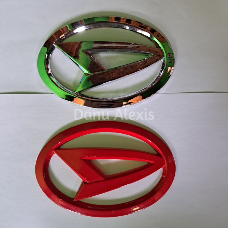 Jual Emblem Logo Belakang Daihatsu Granmax Luxio Xenia Terios Ukuran 12 ...