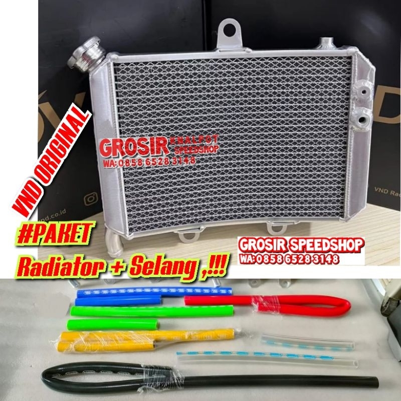 Jual PAKET MURAH Radiator VND ORIGINAL Curve BIG PLUS Selang Set Atas ...