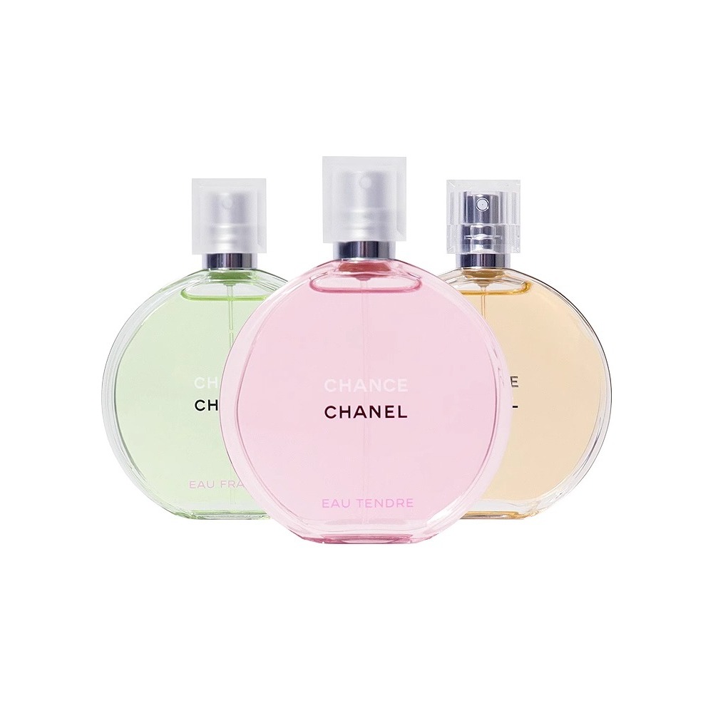 Jual [100% ori] Chanel parfum Pink/Kuning/Hijau Encounter Eau de ...