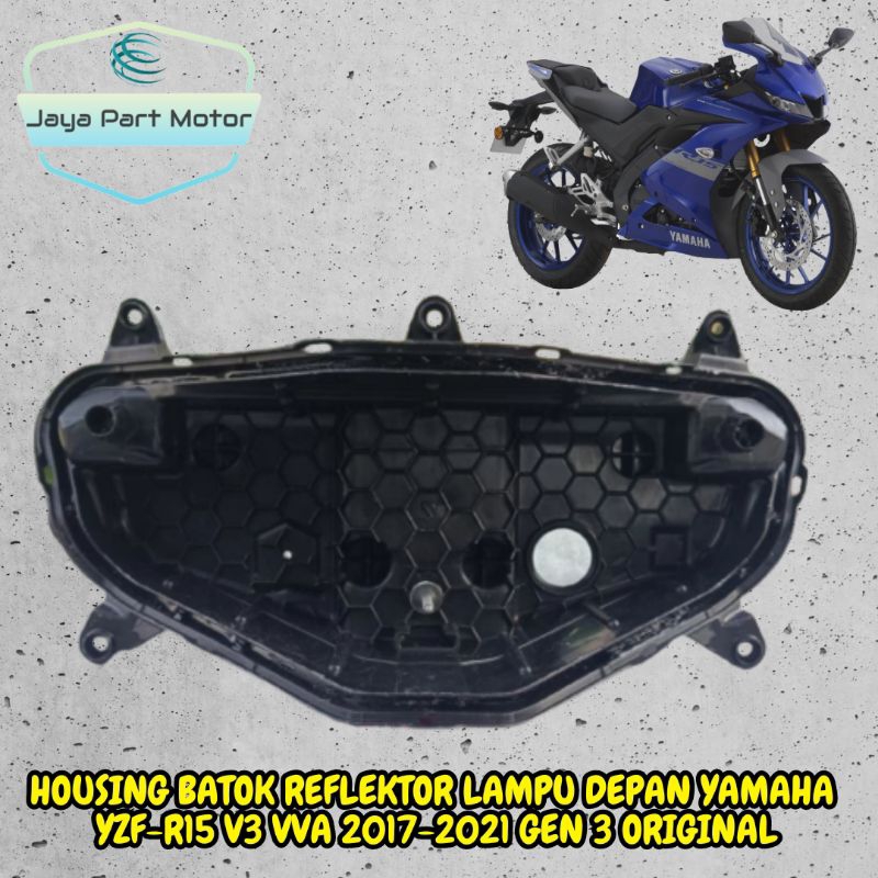 Jual HOUSING BATOK REFLEKTOR LAMPU DEPAN YAMAHA YZF-R15 V3 VVA 2017 ...