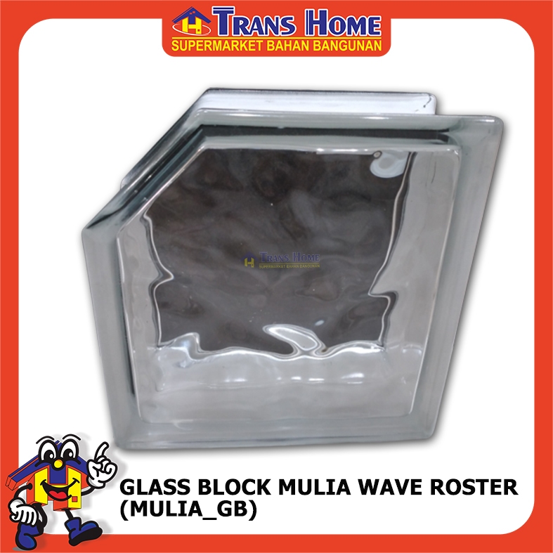 Jual Glass Block Mulia Wave And Tangerine Roster (MULIA_GB) | Shopee ...