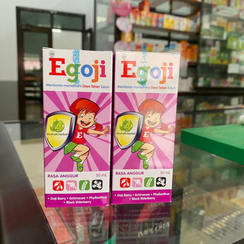 Jual EGOJI SIRUP 50 ML RASA ANGGUR II VITAMIN DAYA TAHAN TUBUH | Shopee ...