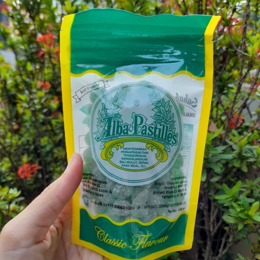 Jual Permen Alba Pastilles Permen Mint Klasik Jadul | Shopee Indonesia