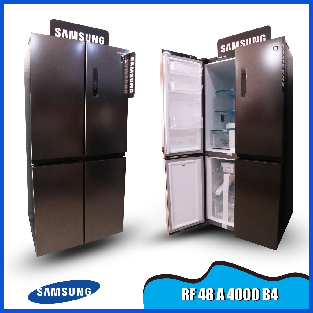 Jual Kulkas 4 Pintu Jumbo Side By Side Samsung Rf 48 A 4000 B4 Shopee