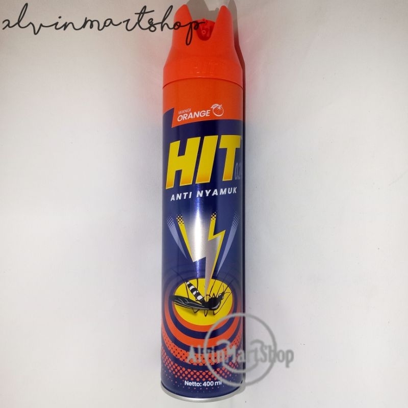 Jual Hit Aerosol Orange 400ml - Obat Nyamuk Semprot | Shopee Indonesia
