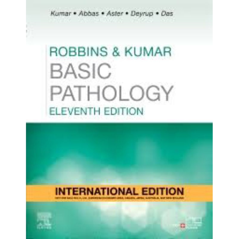 Jual ORIGINAL Robbins & Kumar Basic Pathology 11e International Edition ...