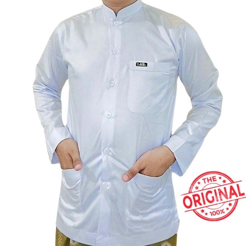 Jual Baju koko Original Saudi Polyester Import lengan panjang Haibah ...