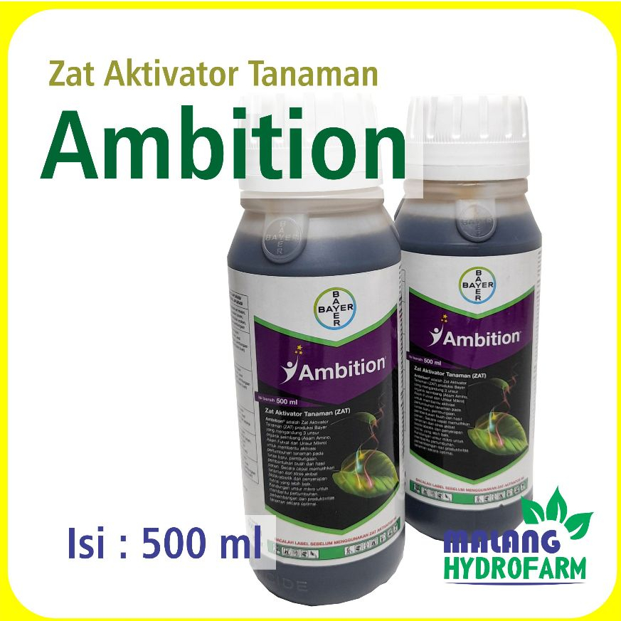 Jual Pupuk Ambition 500 ml zat ambisi ambision mikroba zpt pengatur ...