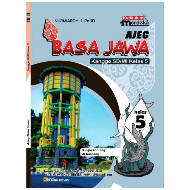 Jual BUKU AJEG BAHASA JAWA KELAS 5 KURIKULUM MERDEKA | Shopee Indonesia