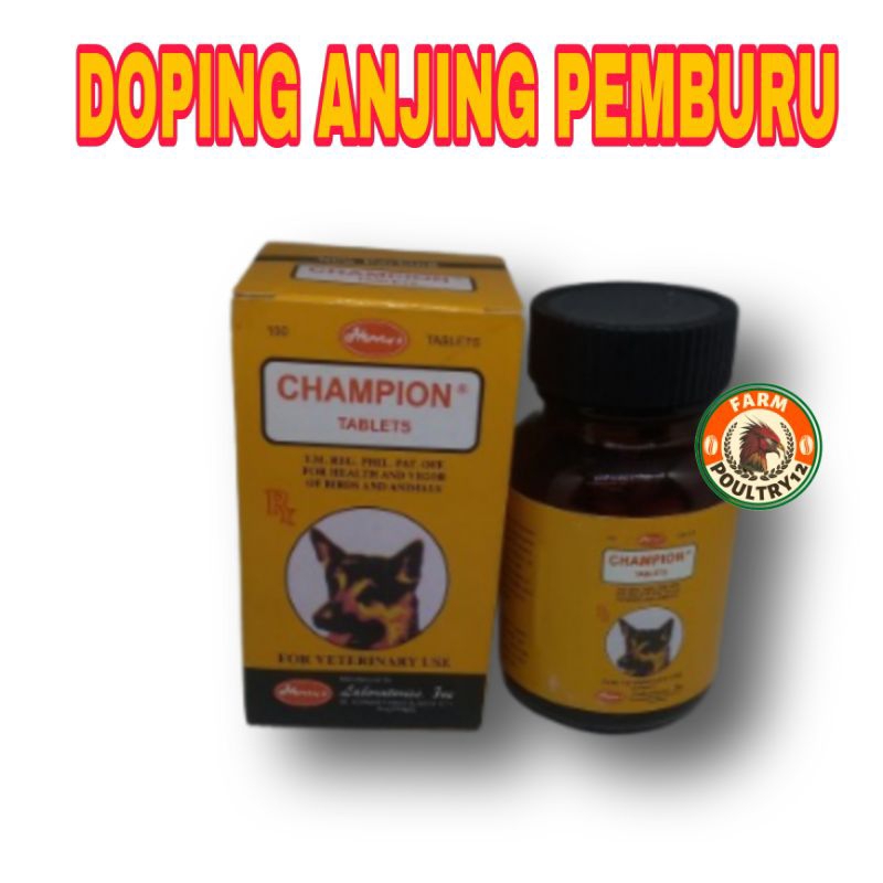 Jual DOPING VITAMIN ANJING PEMBURU CHAMPION REKOMENDASI PARA PEMBURU ...