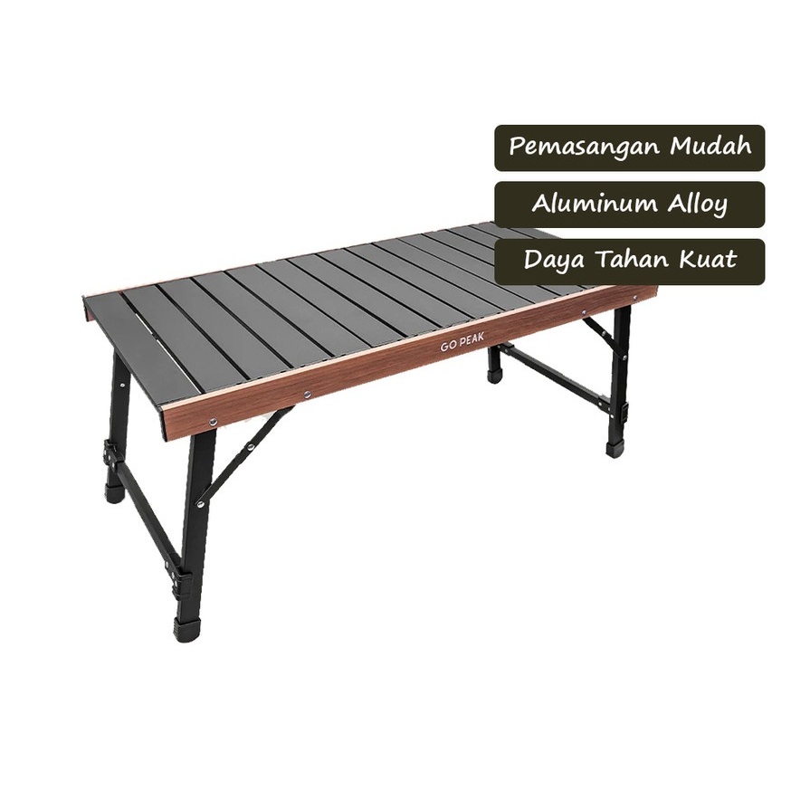 Jual GO PEAK Meja Lipat IGT Meja Dapur Portable Aluminum Allloy Mobile ...