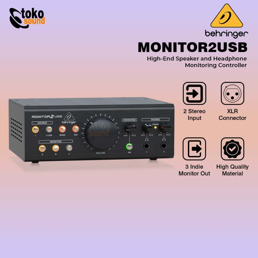 Jual Behringer MONITOR2USB - Monitor Controller | Shopee Indonesia