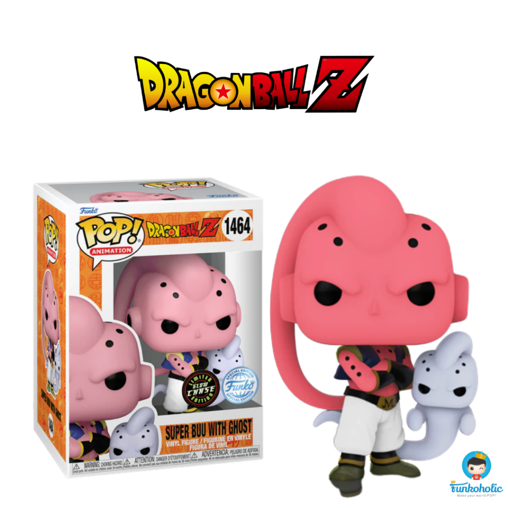 Jual Funko POP! Animation Dragon Ball Z - Super Buu with Ghost (CHASE ...