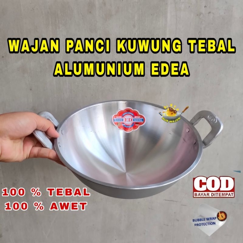 Jual WAJAN PANCI CEKUNG / KUALI KUWUNG ALUMUNIUM TEBAL ED NASIONAL ...