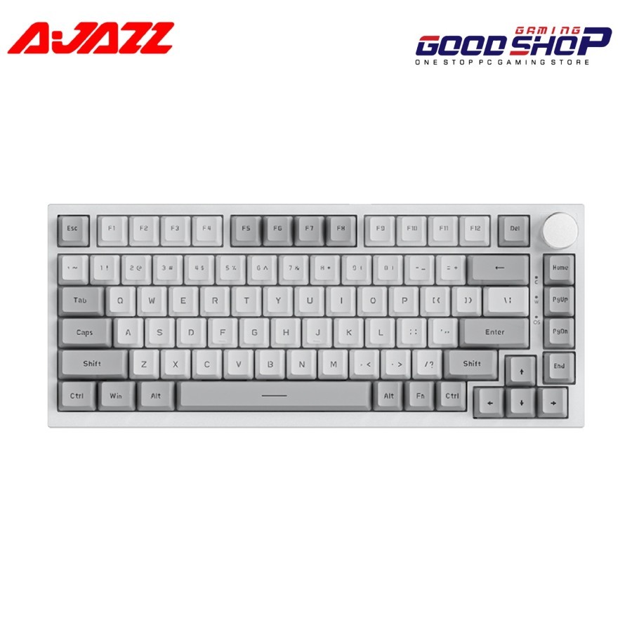 Jual AJAZZ AK820 Dual Tone 75% Hotswappable Keyboard With Gasket Mount | Shopee Indonesia