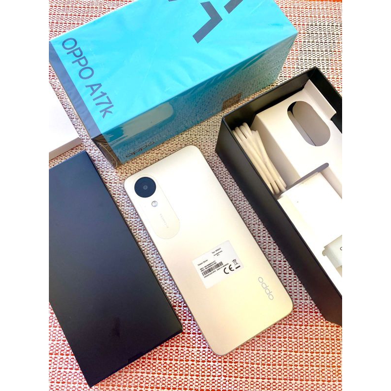 Jual Oppo A17k 3/64 (Istimewah pemakaian 1 bln 100% Original fullset ...