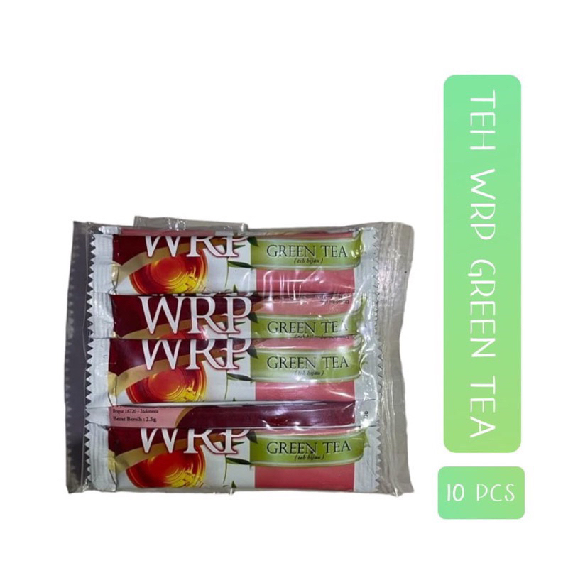 Jual Wrp Active Body Shape 180gr/ Wrp Green tea isi 10saset | Shopee ...