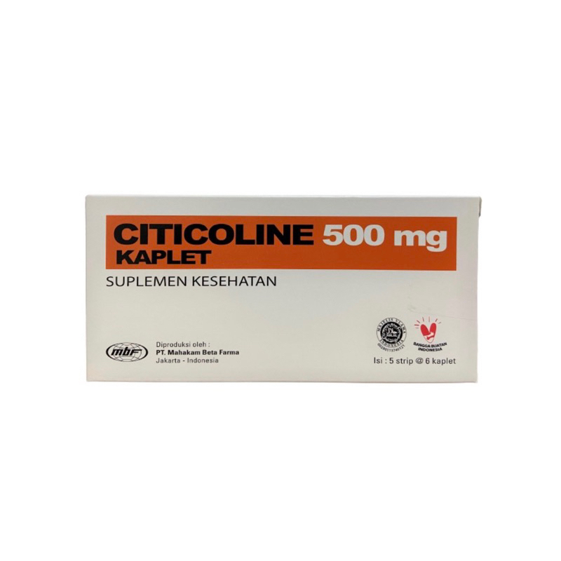 Jual CITICOLINE 500 MG MAHAKAM 6TABLET | Shopee Indonesia
