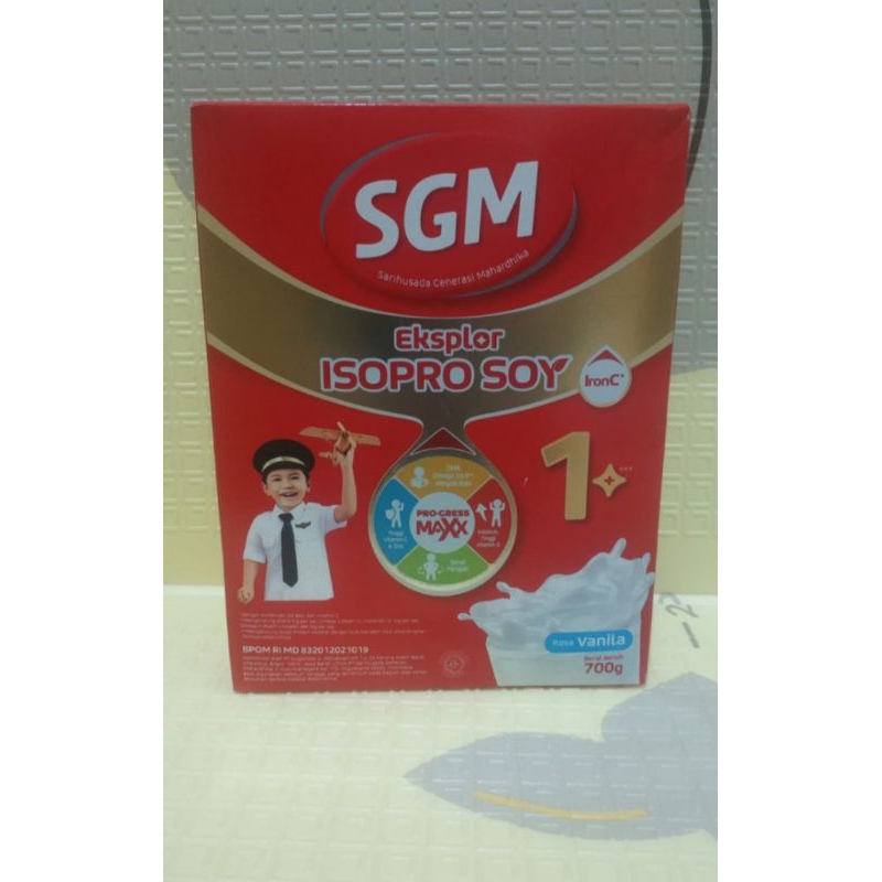 Jual PROMO SUSU - SGM Eksplor ISOPRO SOY 1+ Susu Pertumbuhan - 700g ...