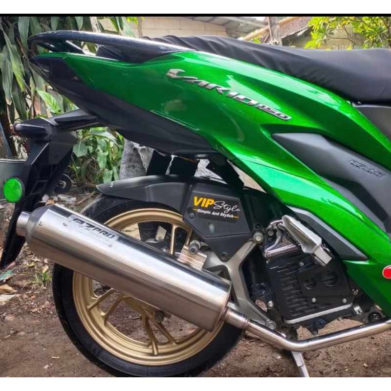 Jual knalpot copy cms by rzpro full stainless for vario | Shopee Indonesia