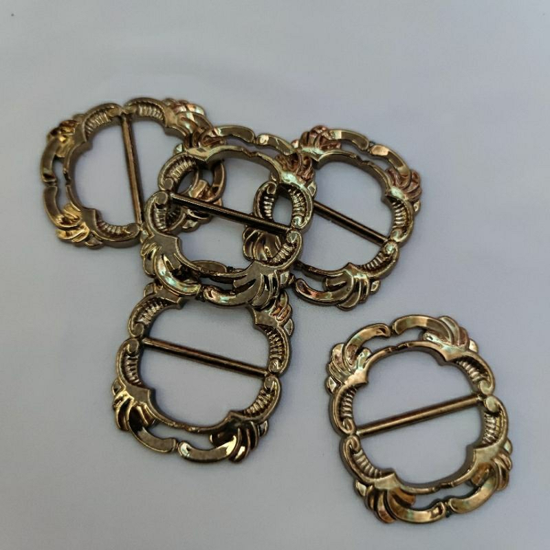 Jual Ring gesper rok lilit ring rok lilit kebaya bahan plasti ukuran ...