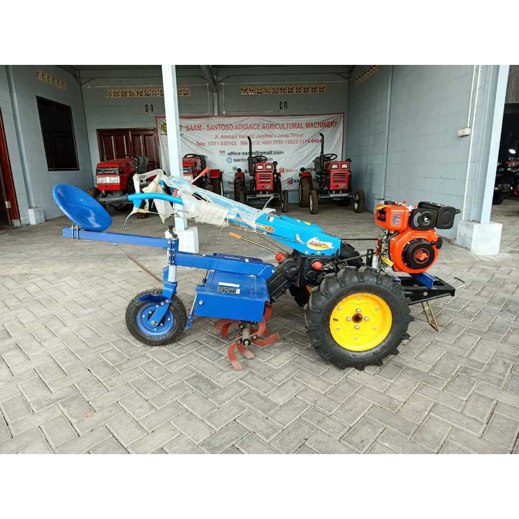 Jual Traktor / Tractor 101 + Diesel 188 + Rotari 90 cm | Shopee Indonesia