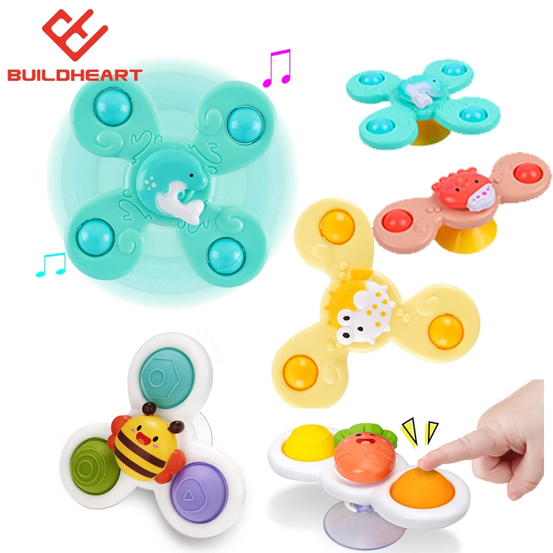 Jual Buildheart Spinner Bayi Tempel Mainan Sensori Motorik Anak ...