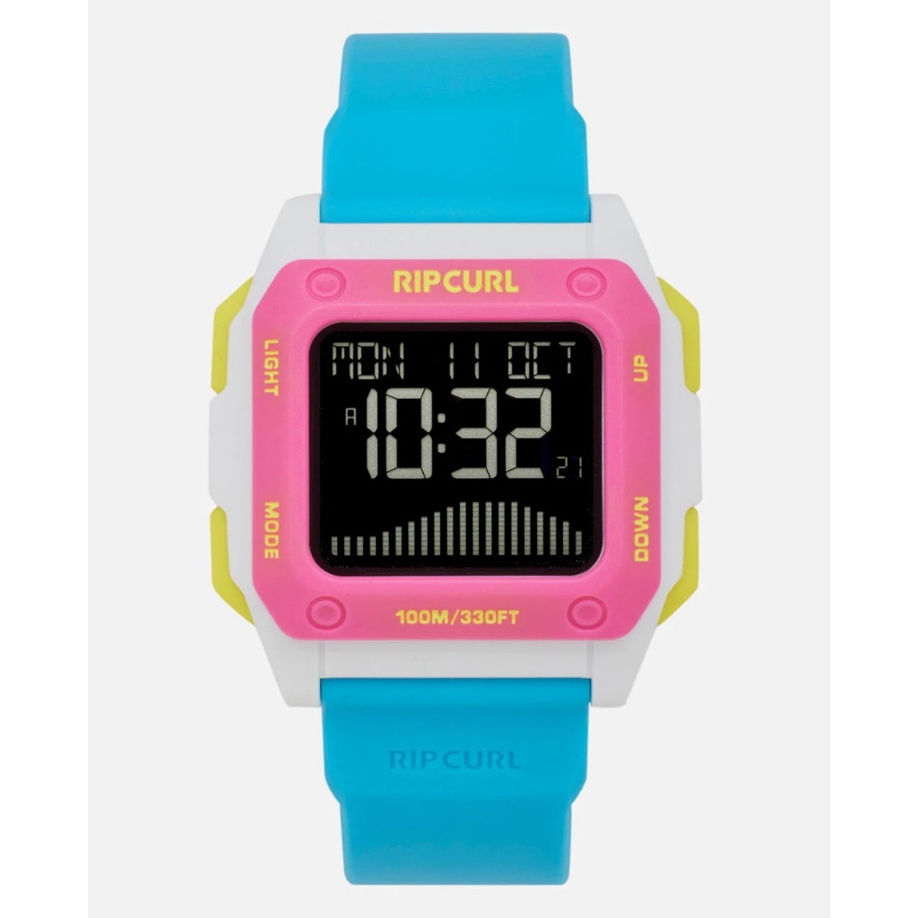 Jual Rip Curl Jam Tangan Odyssey Midsize Tide Watch Neon | Shopee Indonesia