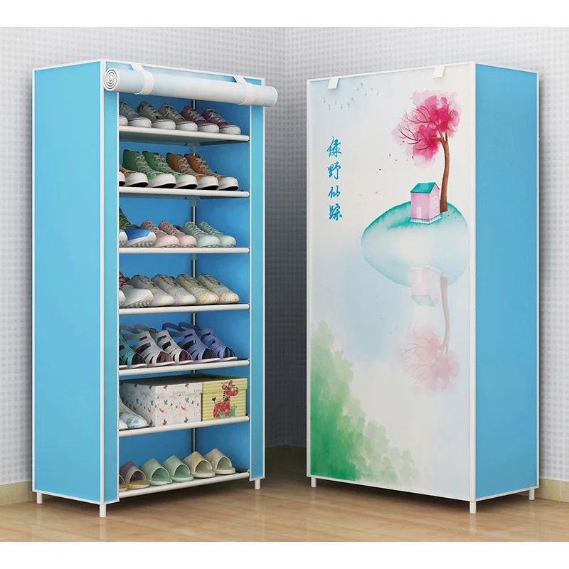 Jual Rak Sendal Sepatu Anti Debu Tempat Penyimpanan Serbaguna Ada ...