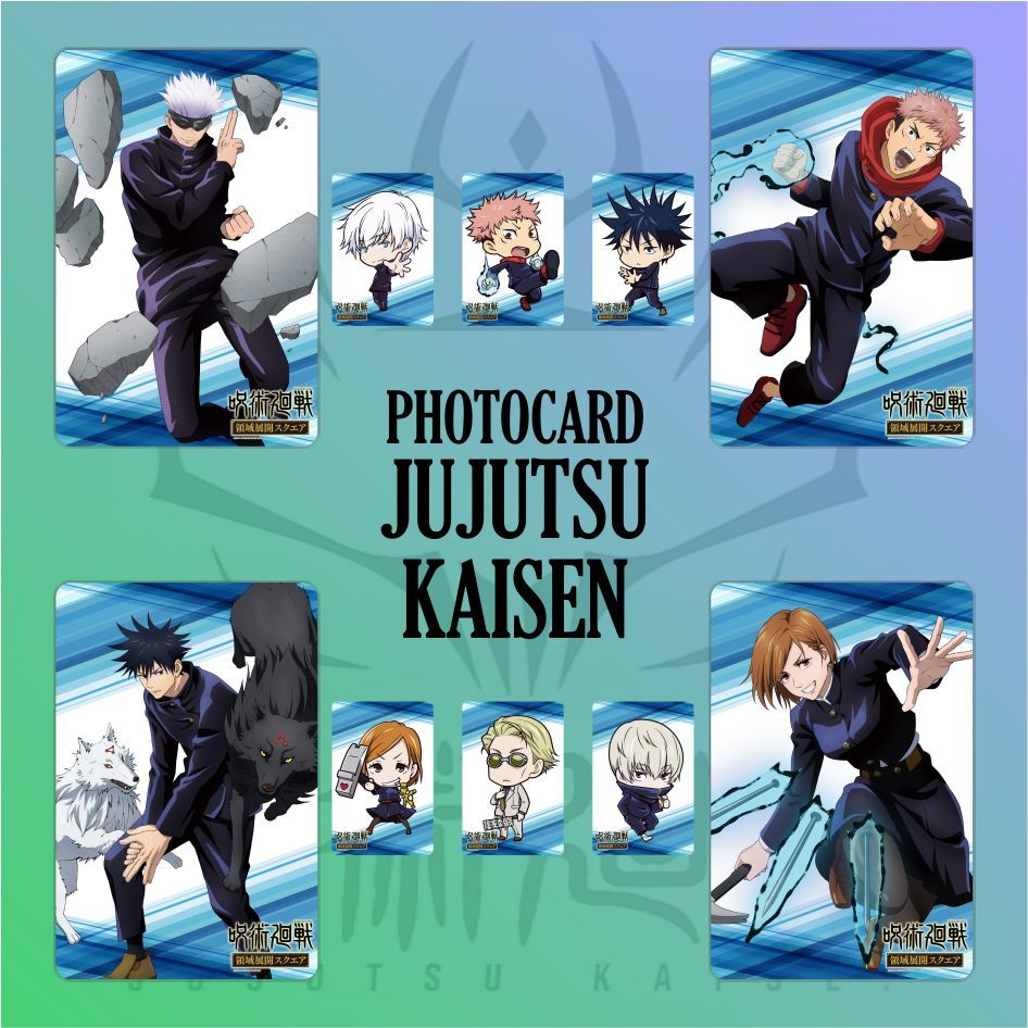 Jual Photocard Anime Jujutsu Kaisen / Koleksi Kartu Photo Karakter Gojo ...