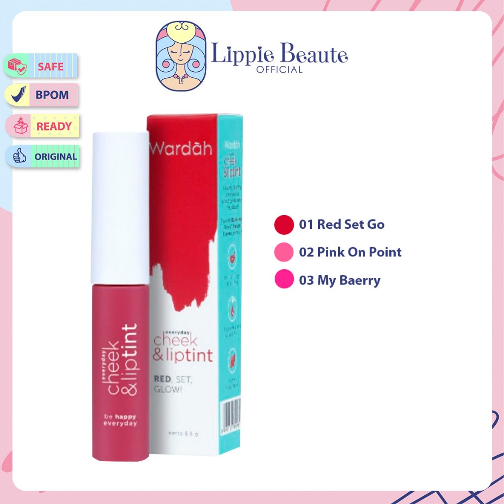 Jual WARDAH - Everyday Cheek & Lip Tint | Shopee Indonesia