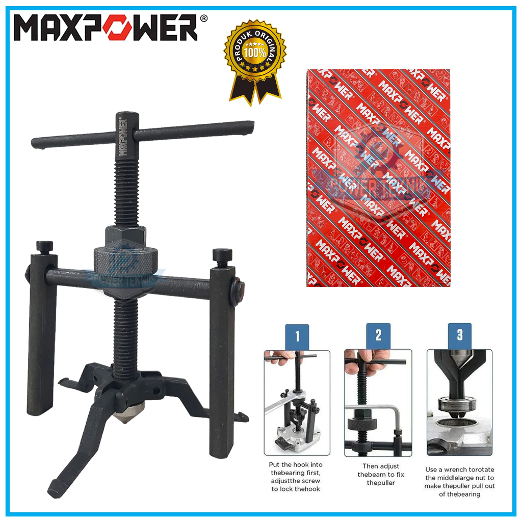 Jual Pilot Bearing Puller MAXPOWER 12mm - 38mm Treker Bearing Puller 3 ...